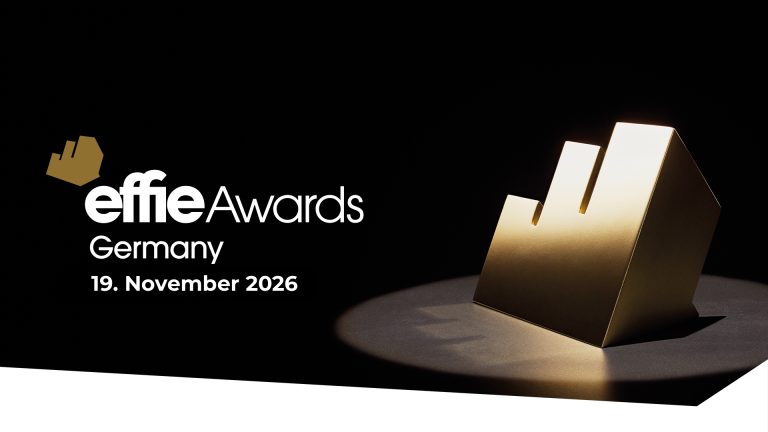 Effie Germany Awards 2026 - Jetzt Case einreichen!